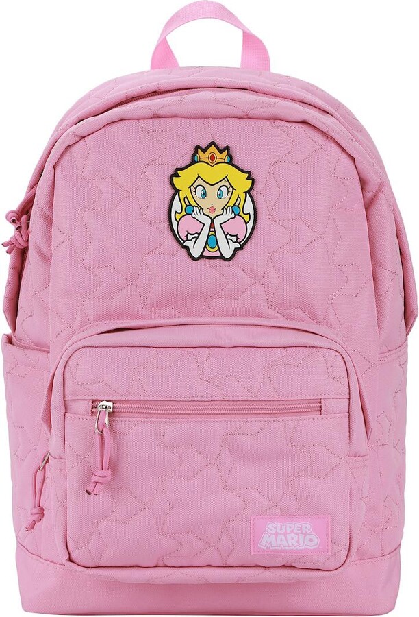 Super Mario Brothers Princess Peach 17" Quilted Backpack - ShopStyle