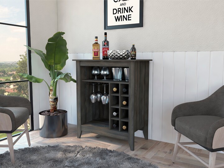 FM Furniture Future Soft Modern 8-Cubby Bar Cabinet with Shelf - ShopStyle