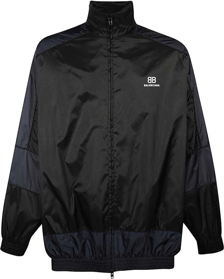 Balenciaga Windbreaker Bomber Jacket - ShopStyle