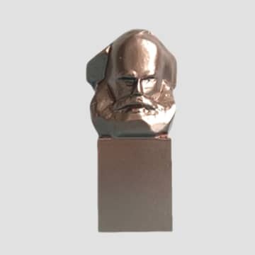 Sandra Rudolph Marx Reloaded Karl Marx Sculpture Mini Bust Unique ...