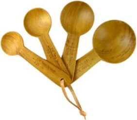 Chabatree Set Of Measuring Spoons Wood - ShopStyle Pastry & Baking Tools