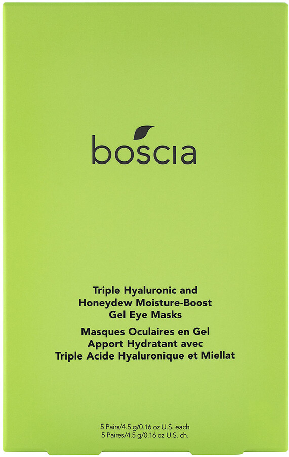Boscia Triple Hyaluronic and Honeydew Moisture-Boost Gel Eye Masks, 5 ...