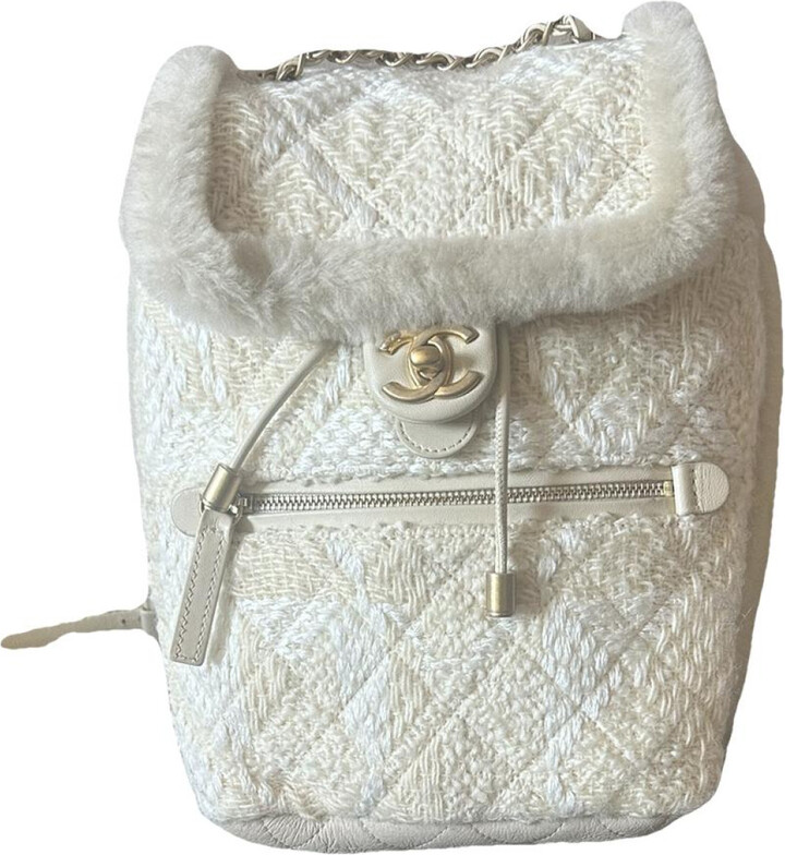 Chanel Duma tweed backpack - ShopStyle
