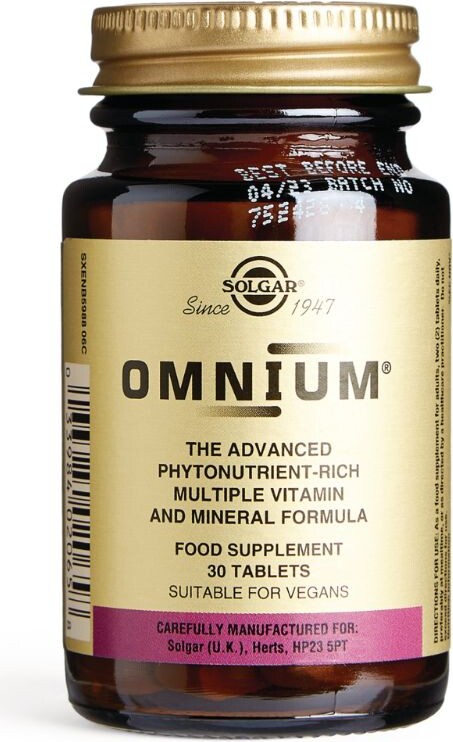 Solgar Omnium Multivitamin (30 Tablets) - ShopStyle Skin Care