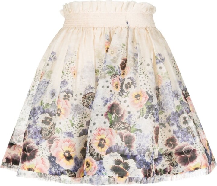 Zimmermann `Tama` Flip Skirt - ShopStyle