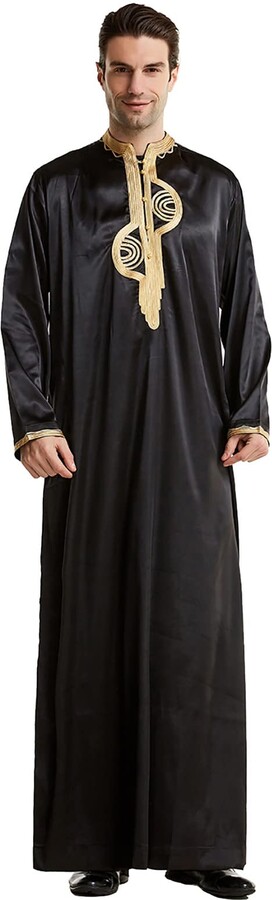 MODSGUE Abaya Muslim Men's Islamic Islamic Robe Middle East Travel ...