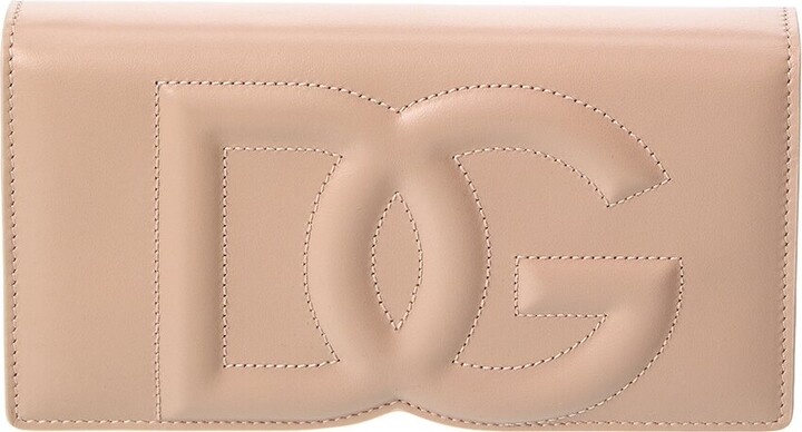 Dolce & Gabbana Logo Leather Phone Bag - ShopStyle