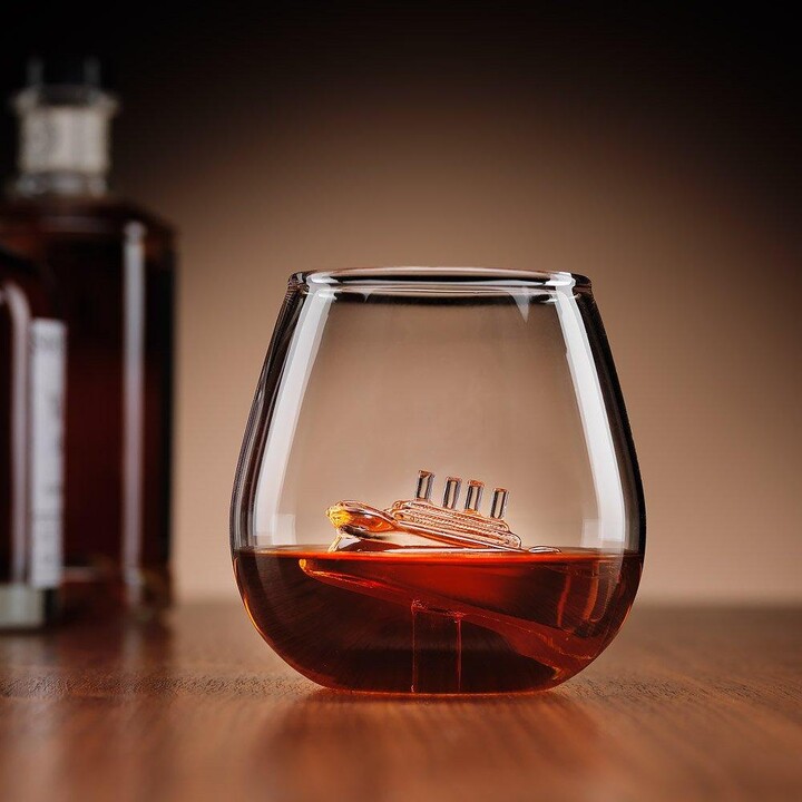 Ingenious Sinking Ship in a Glass - ShopStyle Drinkware & Bar Tools