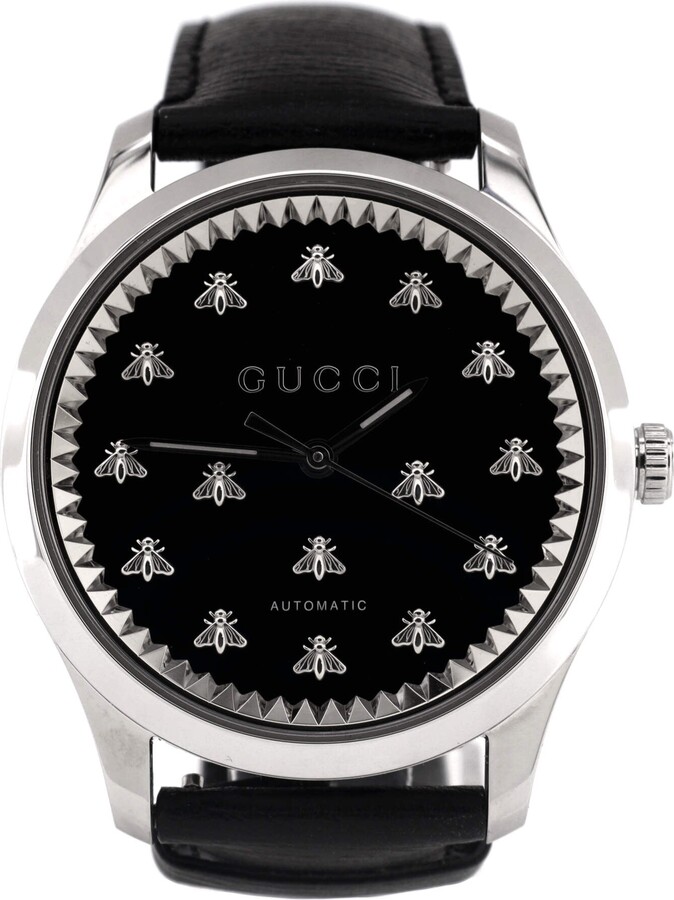 Gucci G-Timeless Bee Automatic Watch - ShopStyle