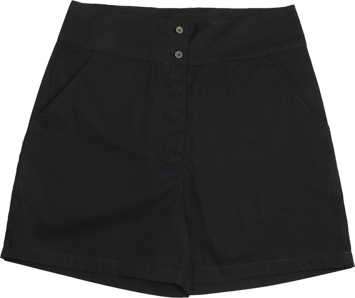 Reistor Black Drawstring Shorts - ShopStyle