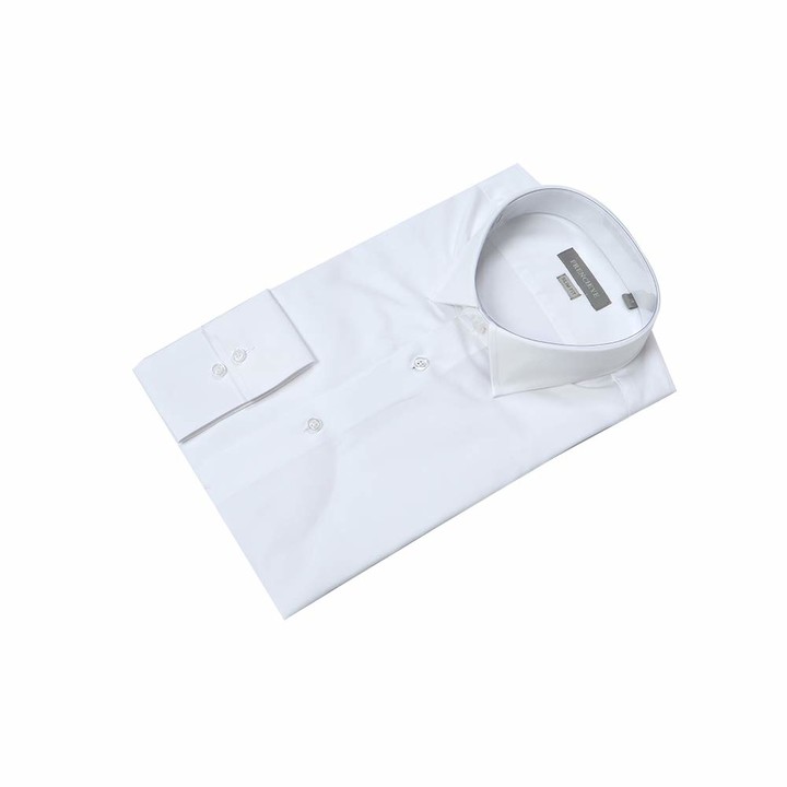 Frencheye French Eye Pure Cotton White Classic Pinhead Mens Shirt (17 ...