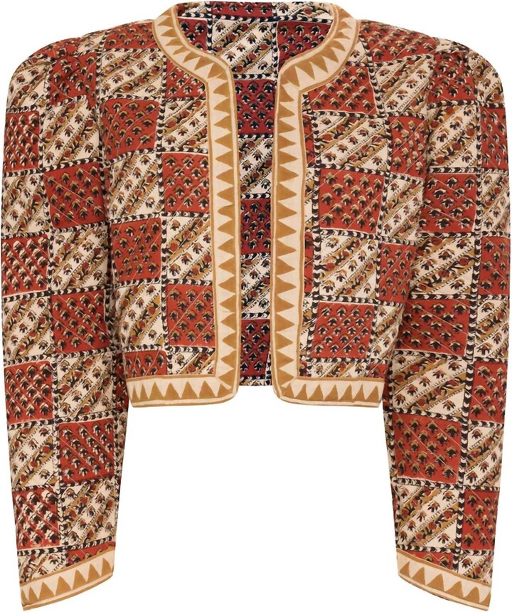 Anna Cate Clare Jacket In Aztec - ShopStyle