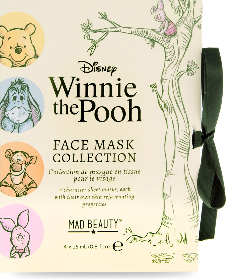 MAD BEAUTY x Disney Winnie the Pooh 4-Pack Sheet Face Masks - ShopStyle