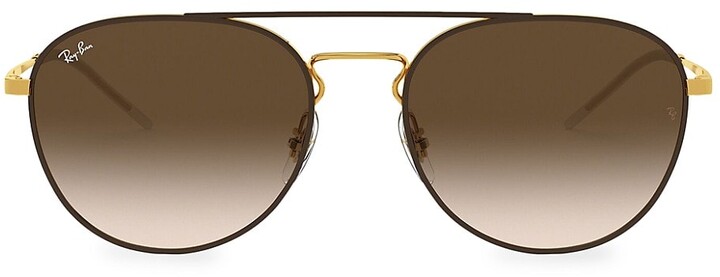 Ray-Ban RB3589 55MM Aviator Sunglasses - ShopStyle