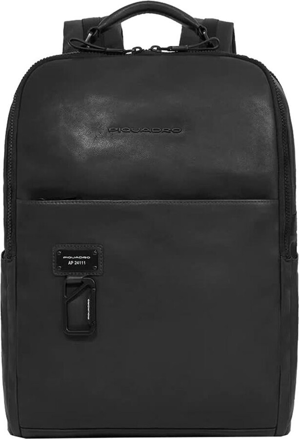 Piquadro Leather Backpack With Laptop Holder 15.6" Bags - ShopStyle