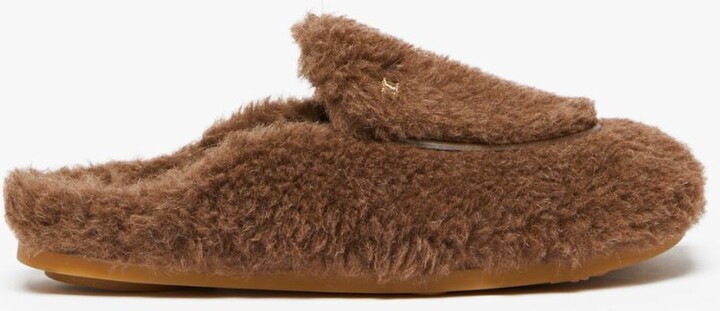 Max Mara Teddy mules - ShopStyle