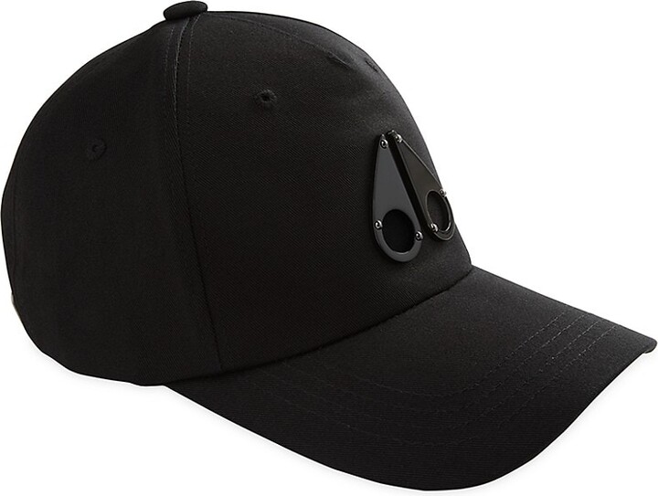 Moose Knuckles Men's Space Age Logo Icon Baseball Cap - Black ...