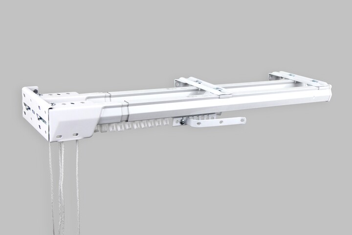 InStyleDesign White Heavy Duty Double Traverse Rod - ShopStyle Drapery ...