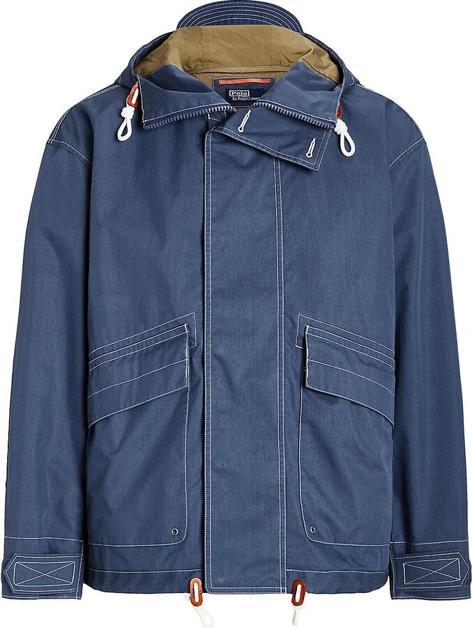 Polo Ralph Lauren Hooded Denim Zip-Up Jacket - ShopStyle