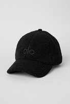Alo Yoga | Micro Sherpa Off-Duty Cap in Black - ShopStyle Hats