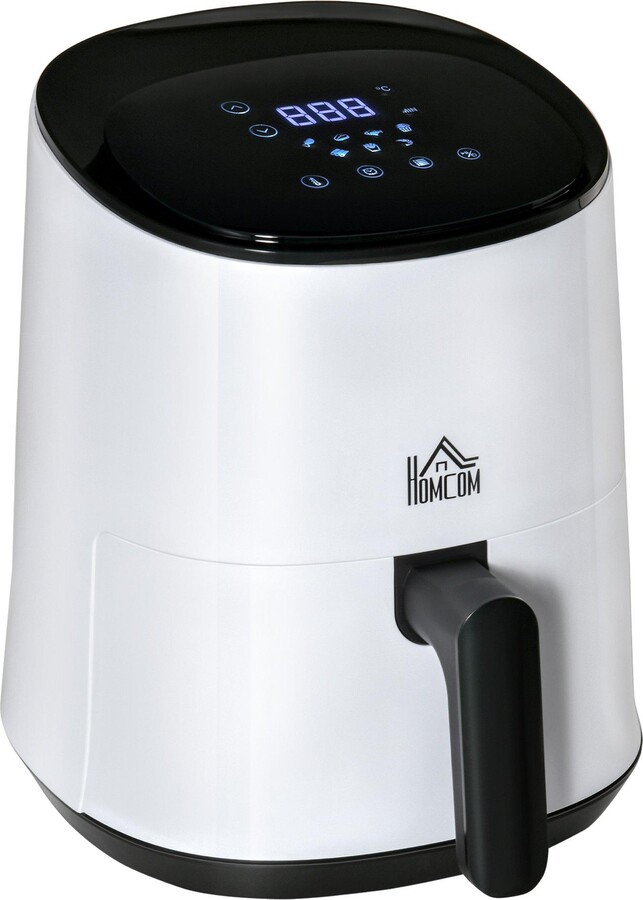 HOMCOM Air Fryer 1300W 2.5L with Digital Display Timer for Oil Less ...