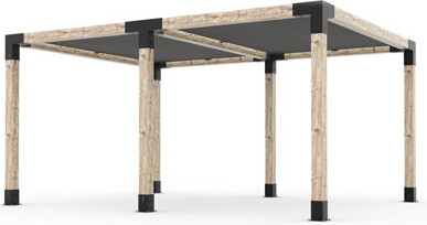 Toja Grid 16 Ft. W x 12 Ft. D Steel Pergola with Canopy - ShopStyle ...