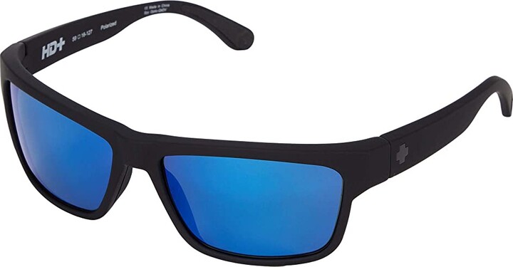 Spy Optic Frazier (Soft Matte Black/HD Plus Dark Gray Green Polar/Dark ...
