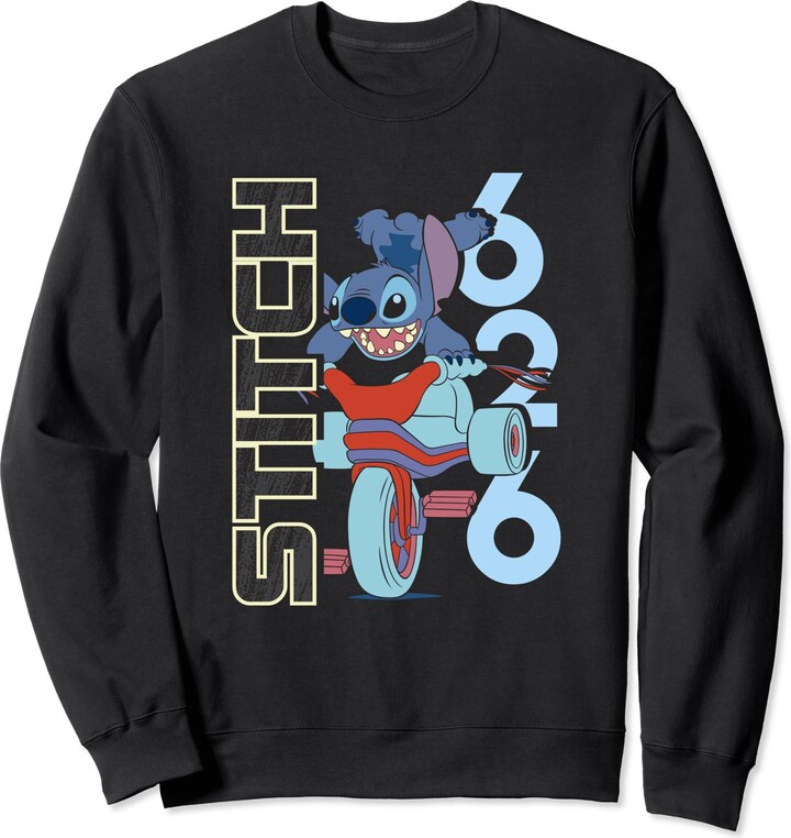 Disney Lilo & Stitch 626 Alien Tricycle Vintage Logo Sweatshirt ...