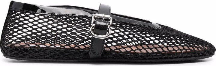 Alaia Mesh ballet flats - ShopStyle