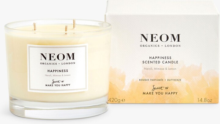 Neom Wellbeing London Happiness 3 Wick Scented Candle - ShopStyle