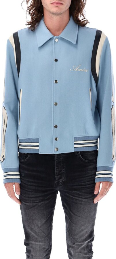 Amiri Bones varsity jacket - ShopStyle