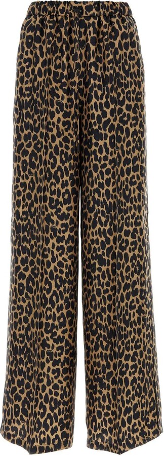 Max Mara Printed Silk Ghinea Wide-leg Pant - ShopStyle