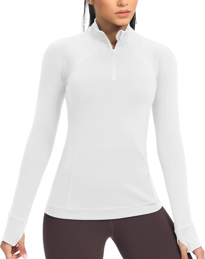 QUEENIEKE Women's Running Quarter Zip Pullover - ShopStyle Tops