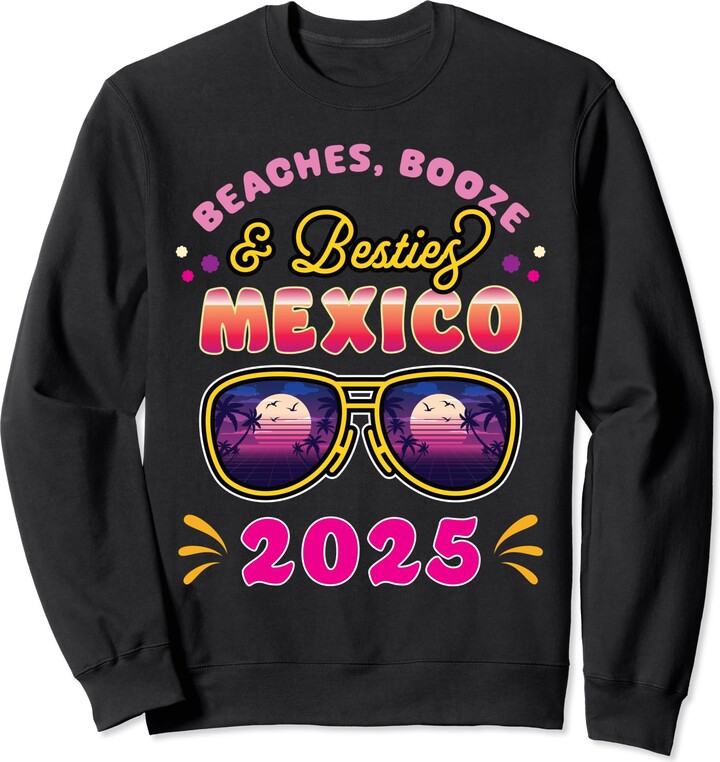 InGENIUS Spring Break Shirts & Gifts Beaches Booze and Besties Mexico ...