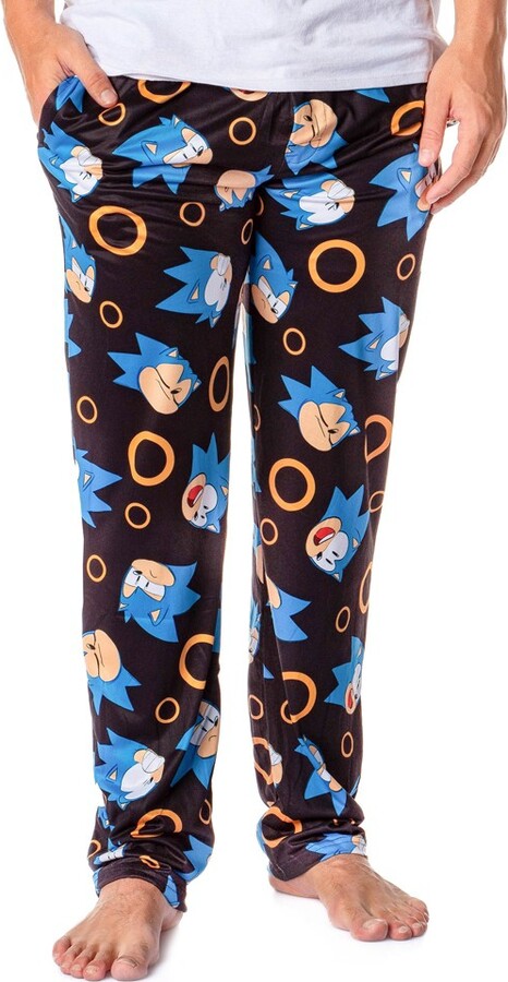 Seven Times Six Sonic The Hedgehog Men's Allover Classic Character And ...