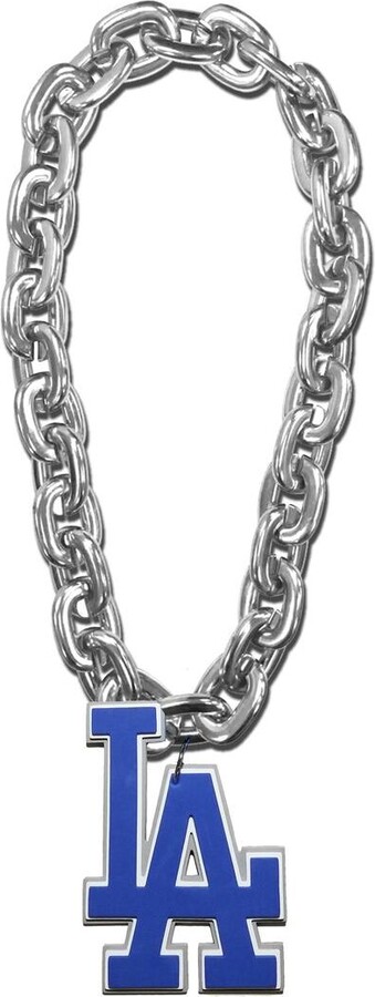 Fanfave Men's and Women's Silver Los Angeles Dodgers Team Logo Fan ...