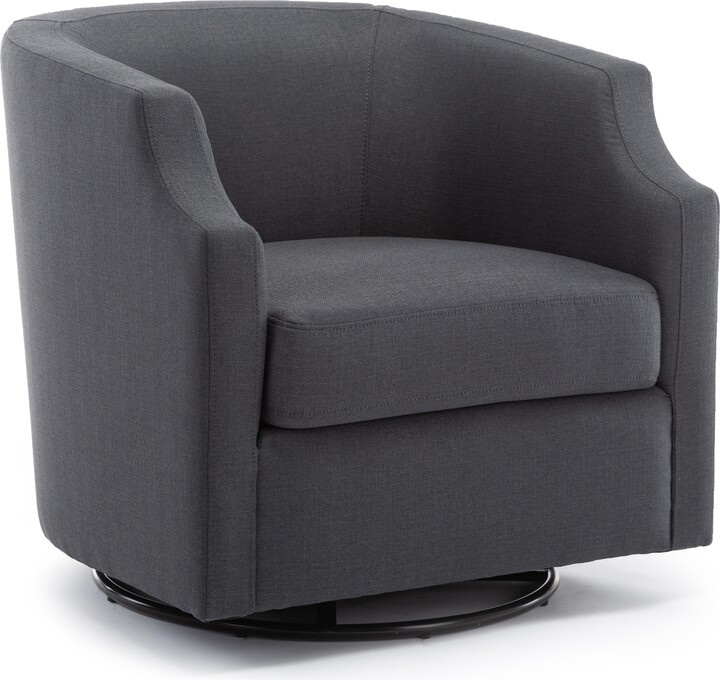 Cayden Swivel Glider Barrel Chair by Greyson Living - ShopStyle ...