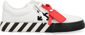 Off-White Vulcanized canvas sneakers - ShopStyle