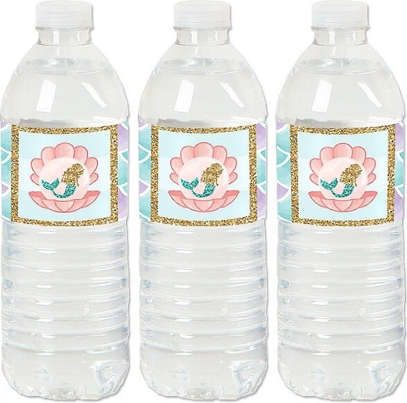 Big Dot of Happiness Let's Be Mermaids - Baby Shower or Birthday Party ...