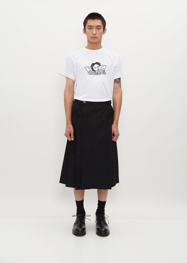 Simone Rocha Men Men's Pleated Classic Kilt - ShopStyle Raincoats ...