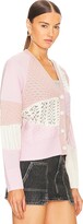 RtA Patchwork Cardigan - ShopStyle