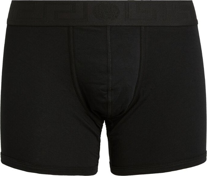 Versace Greca-Trim Trunks - ShopStyle Boxers