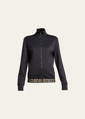 Versace Greca Border Track Jacket - ShopStyle