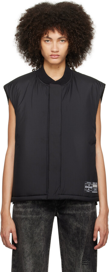 032c Black Spiderleg System Puffer Vest - ShopStyle