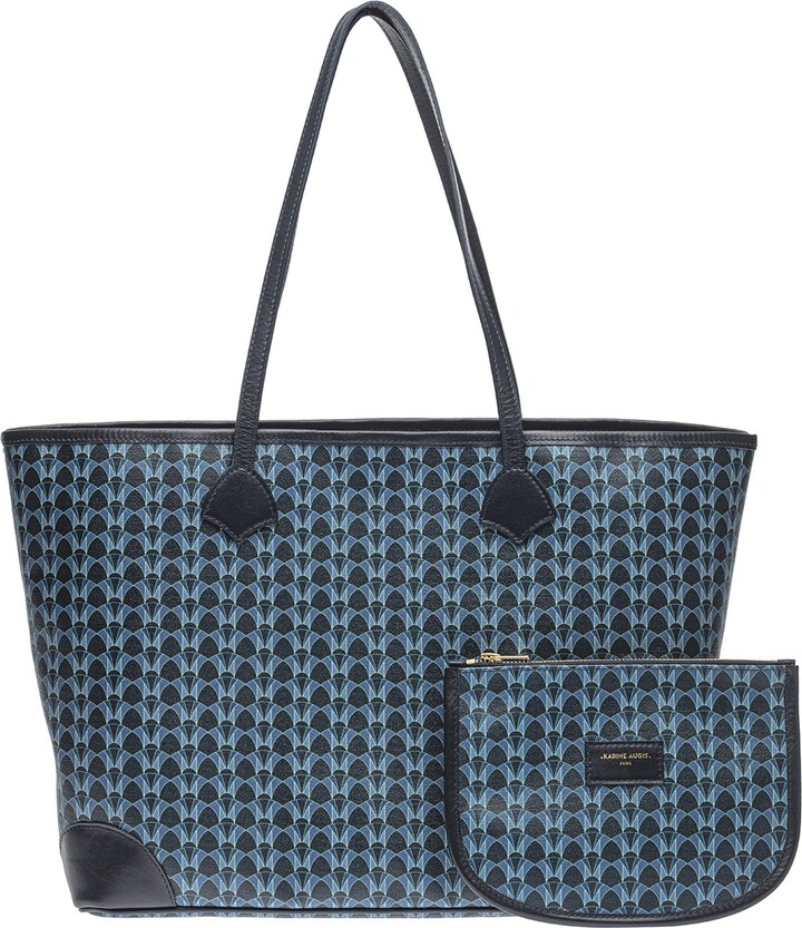 KARINE AUGIS - Tote Bag Overflow Marine - ShopStyle