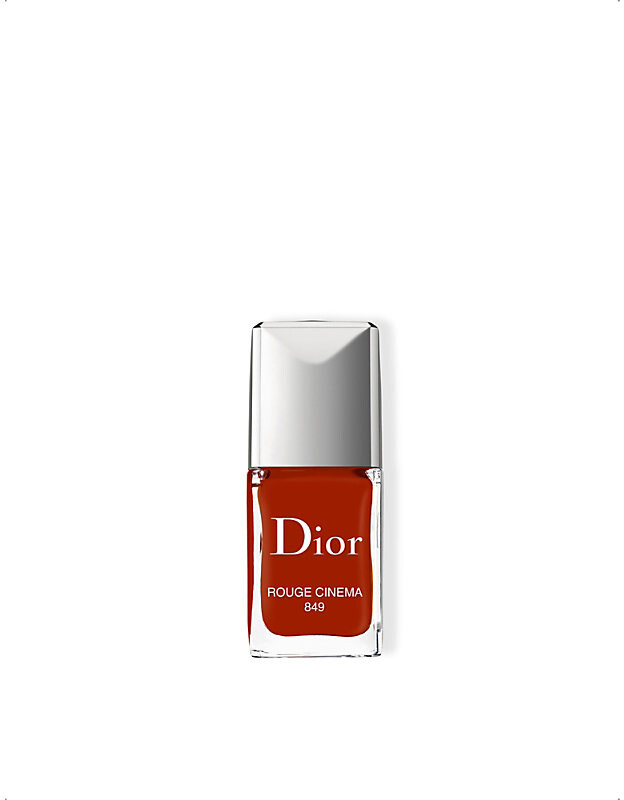 Christian Dior 849 Rouge Cinema Rouge Vernis Nail Polish 10ml - ShopStyle Lipstick