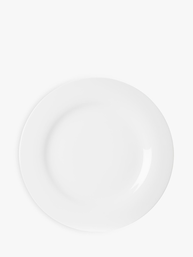 John Lewis ANYDAY Dine Rim Dinner Plate - ShopStyle