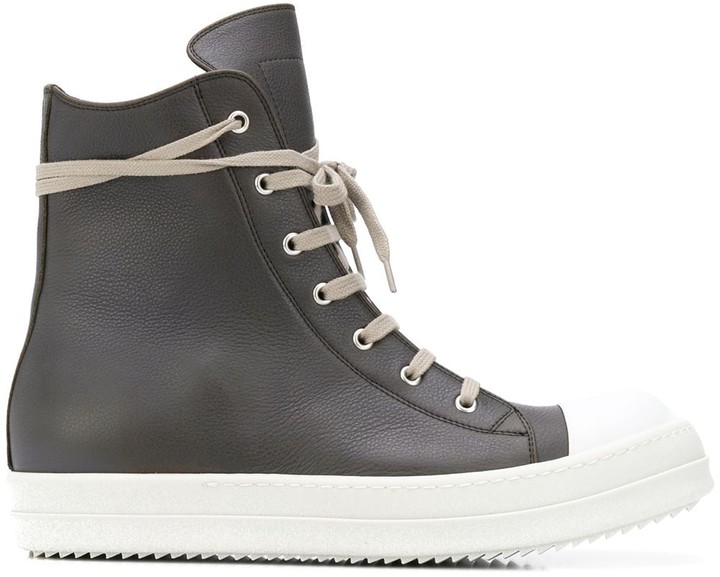 Rick Owens Performa high-top sneakers - ShopStyle