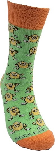 Wild and Crazy Egg Socks (Tween Sizes, Small) from the Sock Panda ...