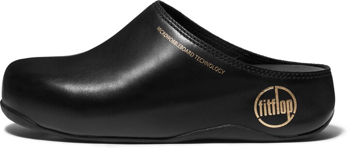 FitFlop Shuv Limited Edition Leather Clogs - ShopStyle